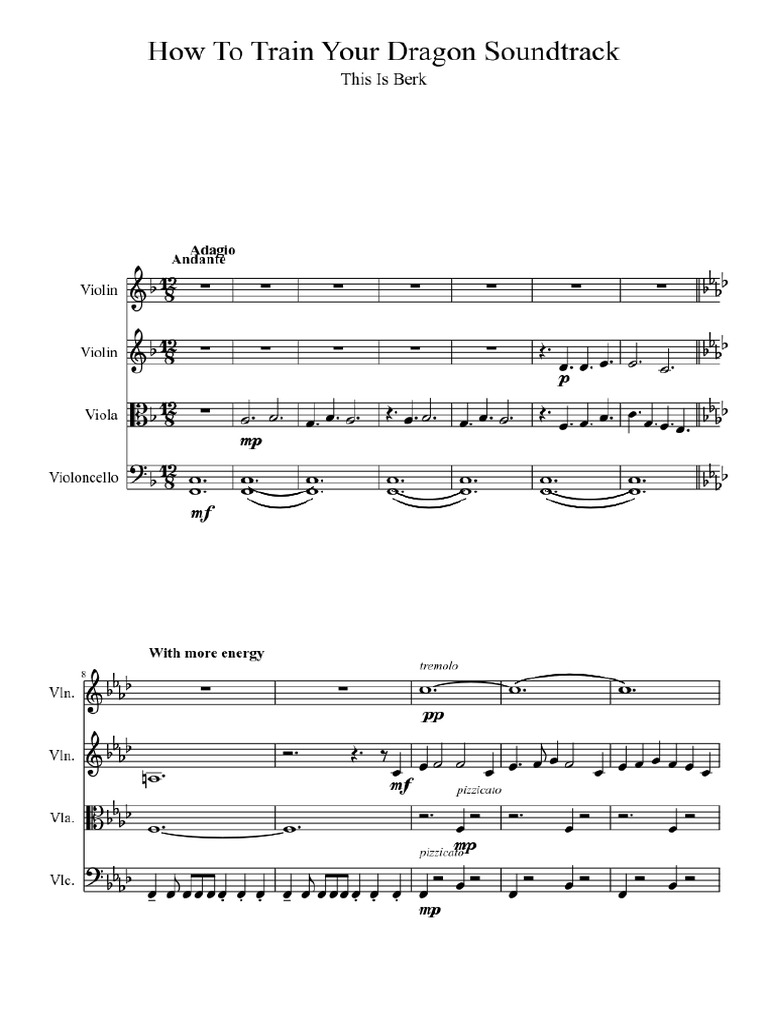 How To Train Your Dragon Soundtrack | PDF