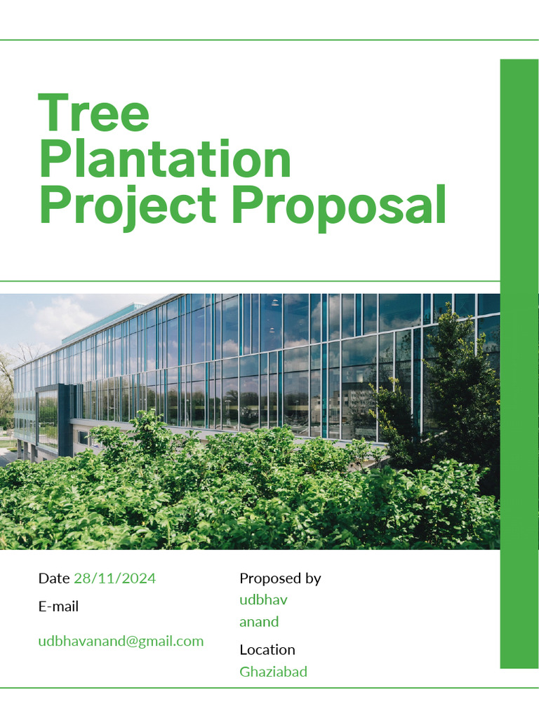 Tree Proposal Drive PDF | PDF