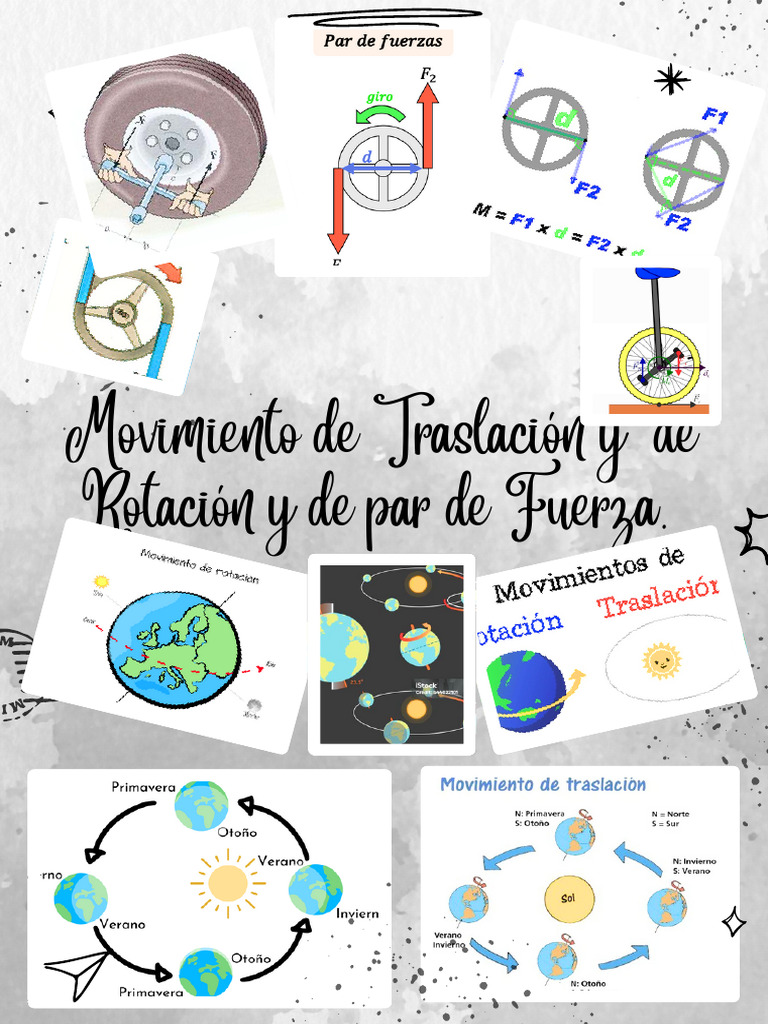 Collage de Fotos Vacaciones Entorno Rural Doodle Fotográfico Blanco y ...
