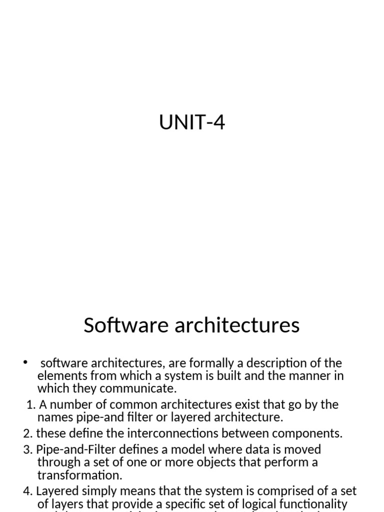 Software Architecture l1 | PDF | Computing | Computer Science
