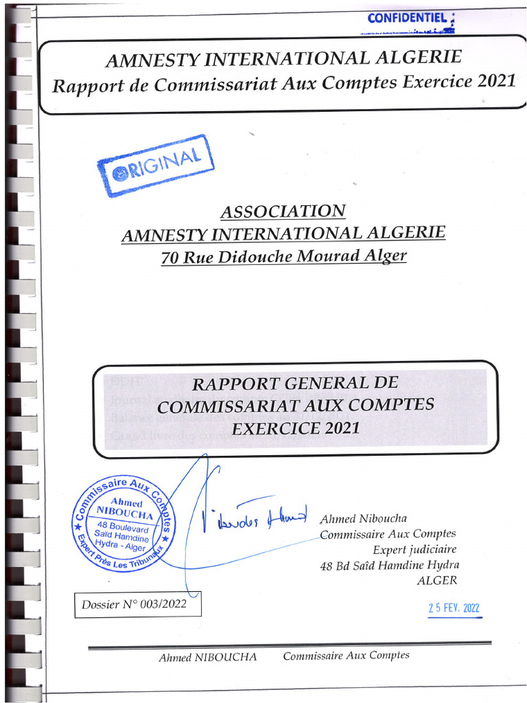 Aia - Rapport.audit .2021 | PDF