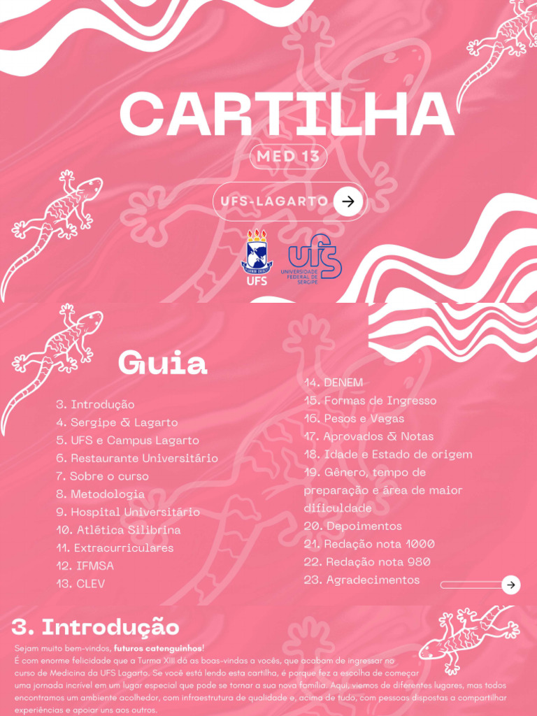 Cartilha Ufs Lag 2024 | PDF