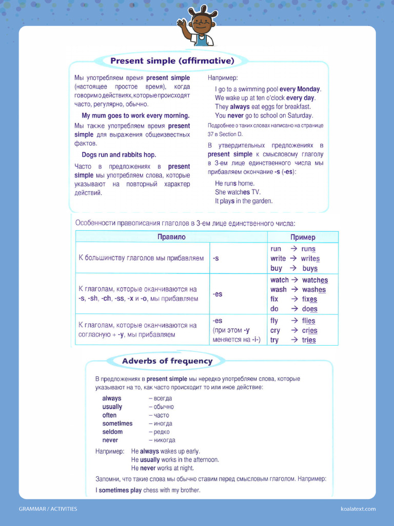 Present Simple Dimasik | PDF