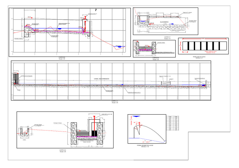 Captacion Deleg-2 | PDF | Materiales de construcción | Ingeniería hidráulica