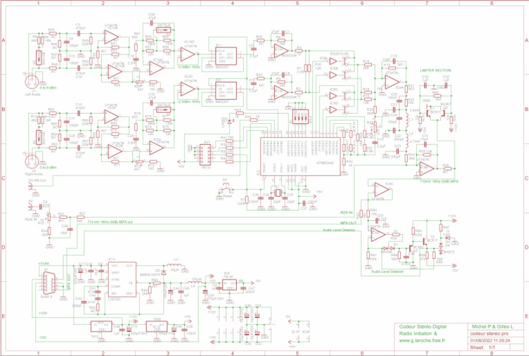 Schema Codeur Stereo Pro | PDF
