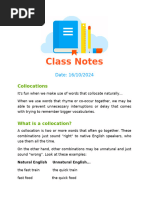 PTE Collocations Full Collection | PDF