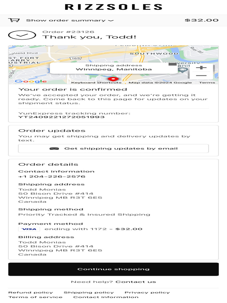 Thank You, Todd! - Rizz Soles - Checkout 2 | PDF