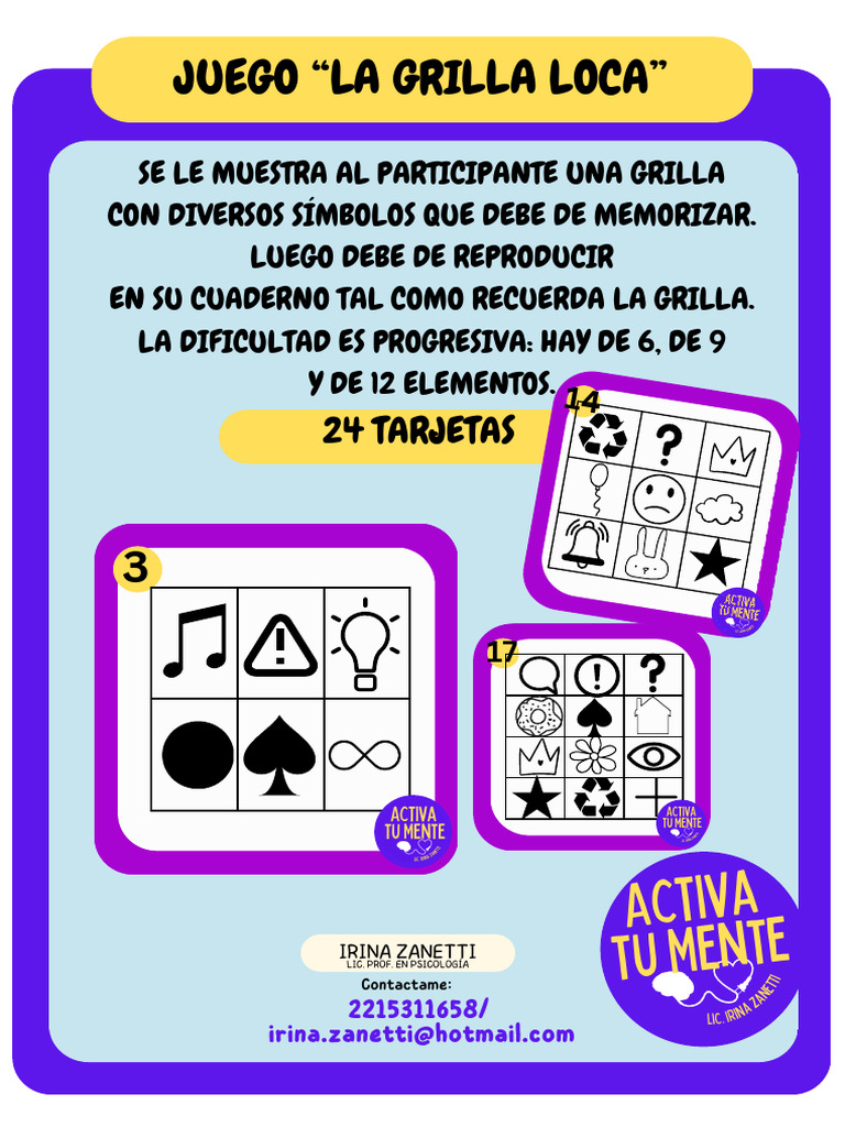 Copia LA GRILLA LOCA | PDF