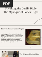 Codex Gigas: The Devil's Bible Explained | PDF | Books | Religion And ...