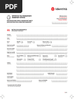 Maltese Passport Application Form | PDF | Biometrics | Government And ...