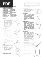Major and Minor Surgical Instrument Sets | PDF | Surgery | Medical ...