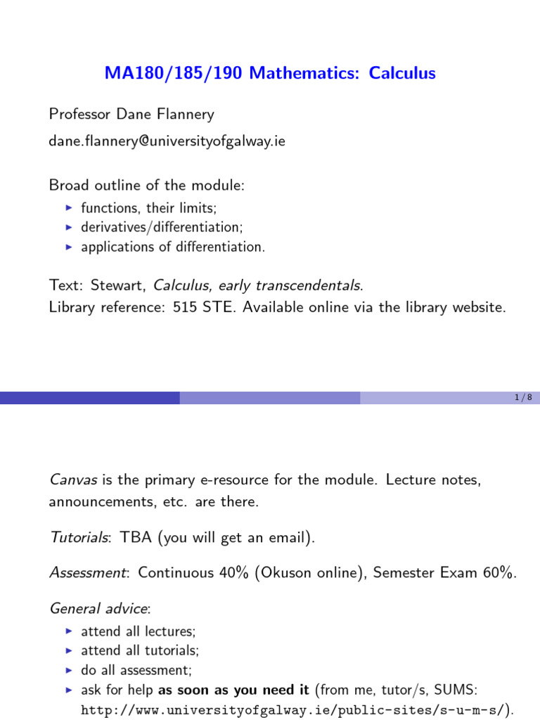 Lecture1 1 | PDF | Function (Mathematics) | Functions And Mappings