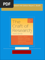 The Craft of Research Fifth Edition | PDF