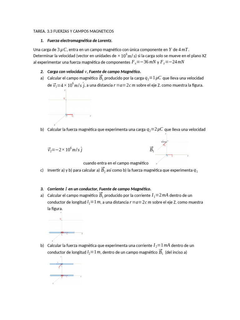 TAREA 3 - 3 Fuente de Campo Magnetico | PDF