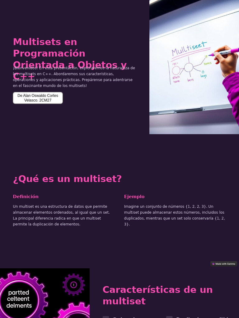 Multisets en Programacion Orientada A Objetos y C | PDF | C ++ | Programación de computadoras