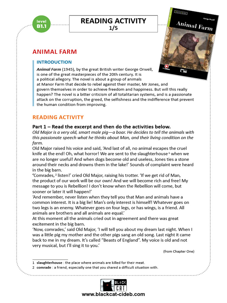 Animal Farm RA | PDF