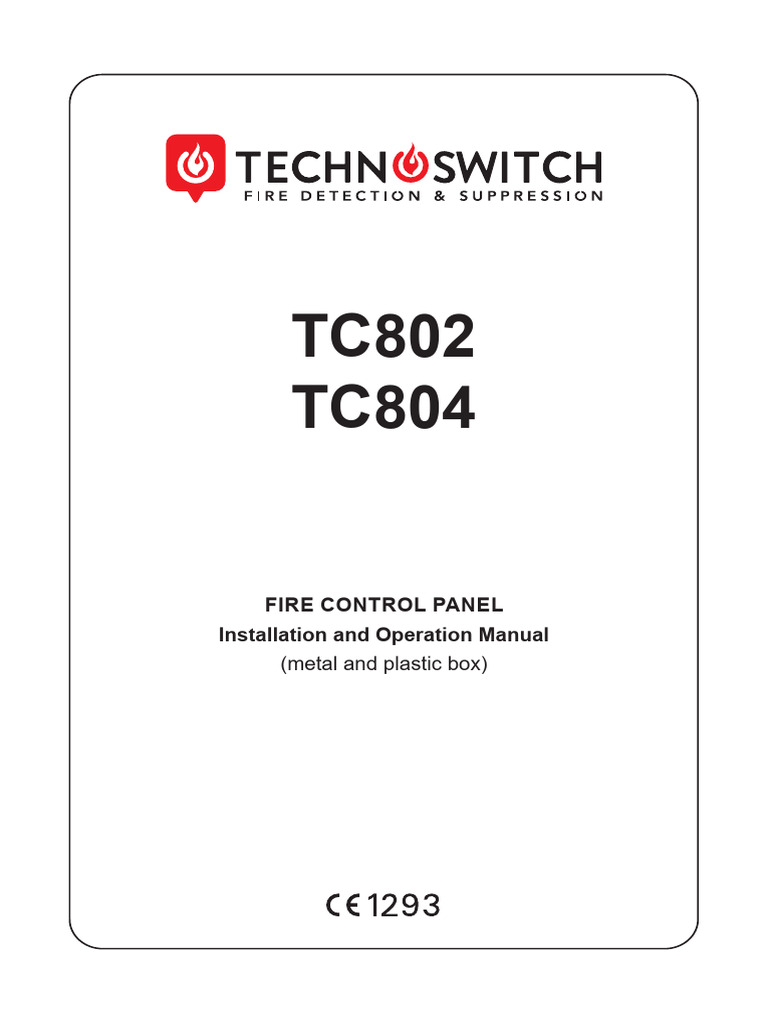 18020738-Manual TC802-804 TechnoSwitch RevD 032019 | PDF | Printed ...