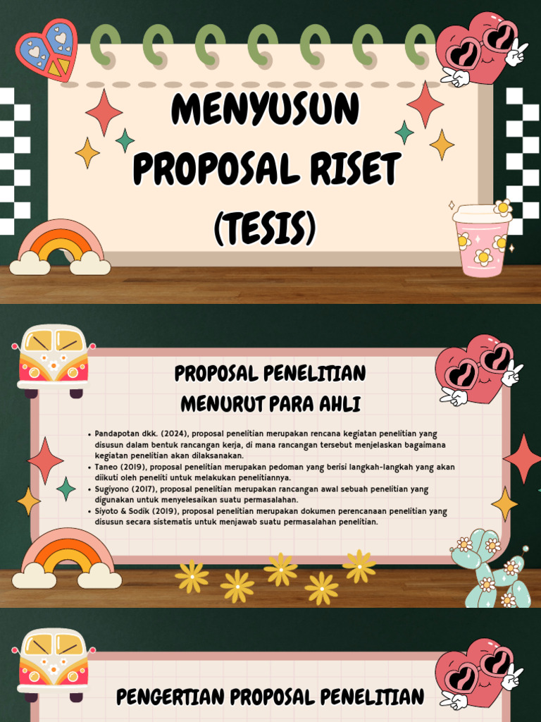 Menyusun Proposal Riset (Tesis) | PDF