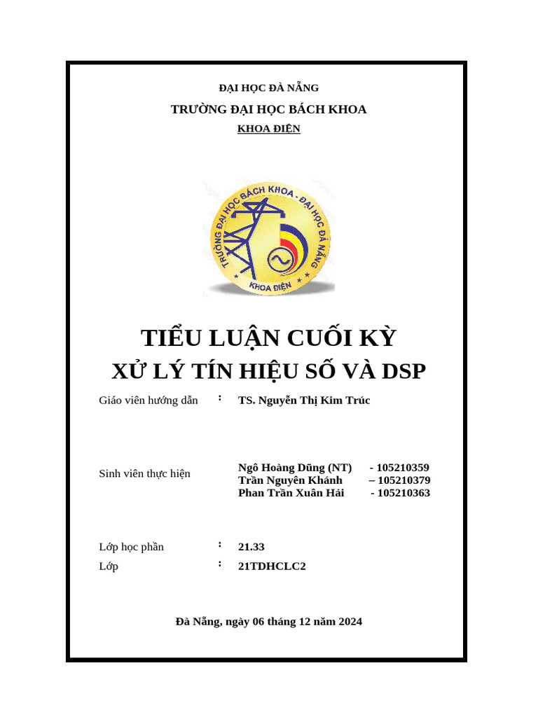 DSP COURSE PROJECT KALMAN FILTER | PDF DSP COURSE PROJECT KALMAN FILTER | PDF