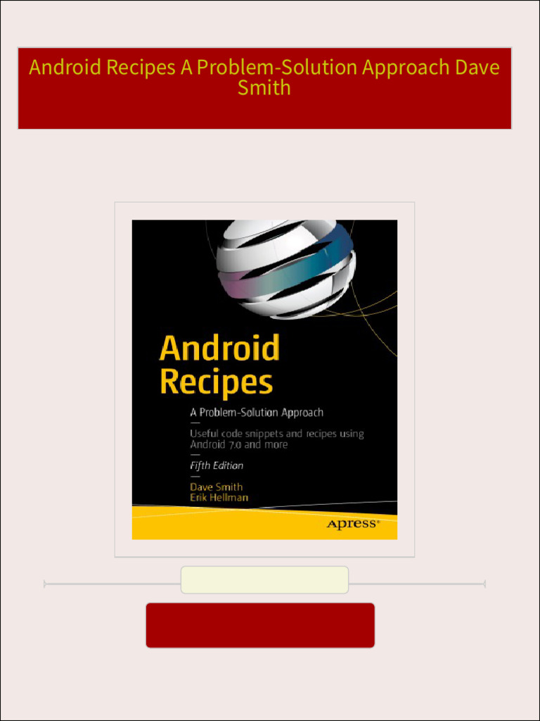 Instant Access to Android Recipes A Problem-Solution Approach Dave ... Instant Access to Android Recipes A Problem-Solution Approach Dave ...