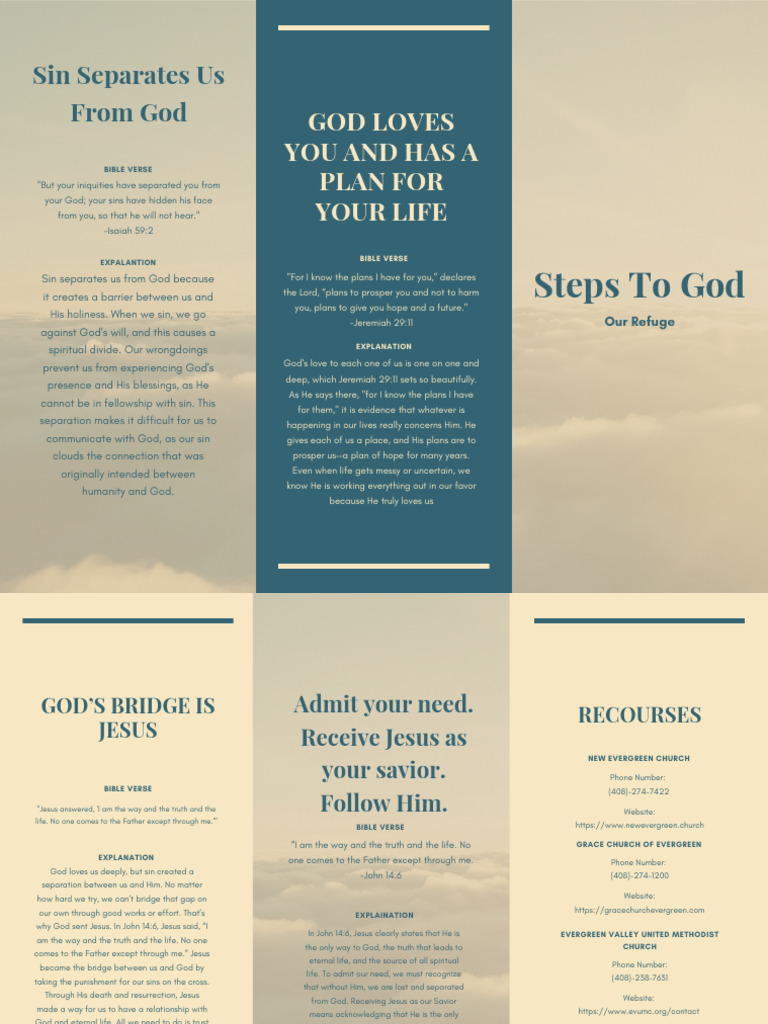 Steps To God | PDF | Eternal Life (Christianity) | Jesus