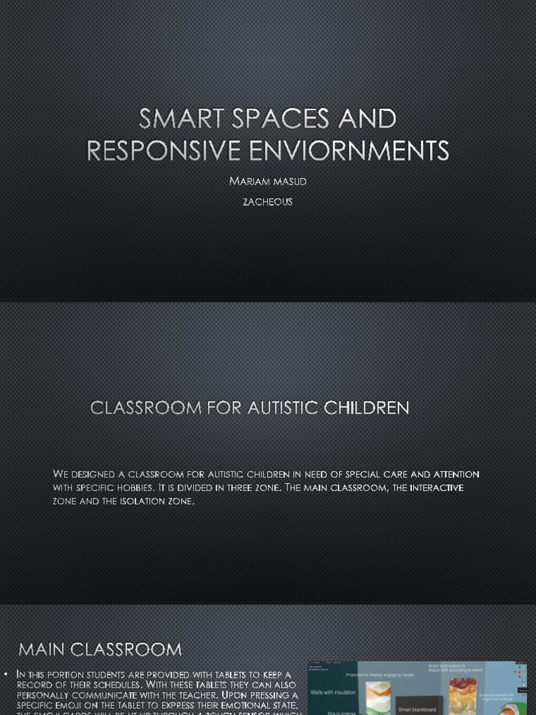 SMART SPACES AND RESPONSIVE ENVIORNMENTS | PDF