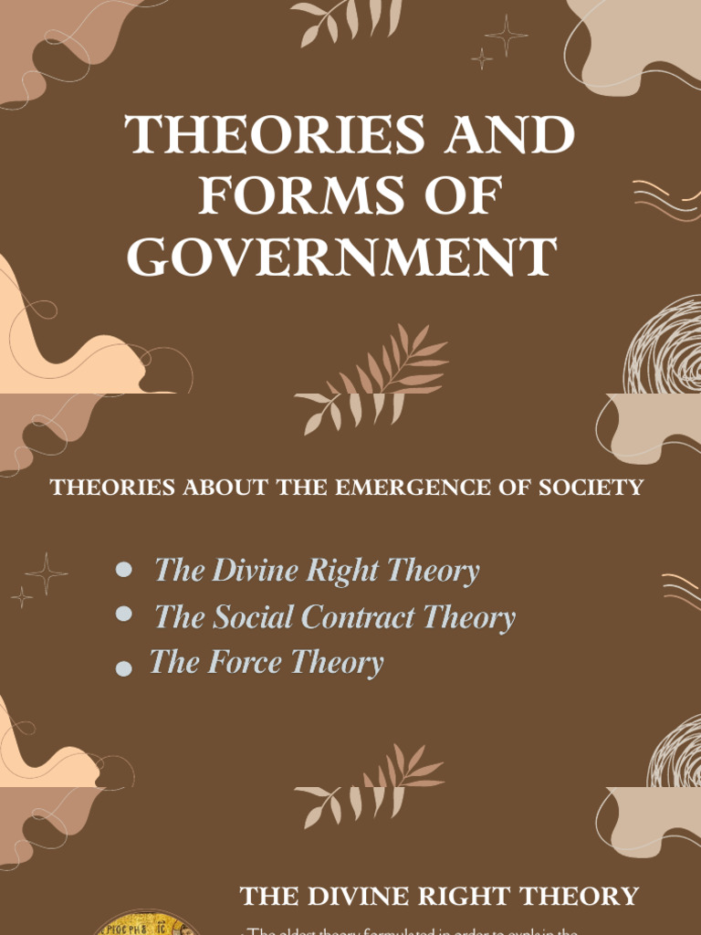 Theories-and-Form-of-Government | PDF | Government | Monarch