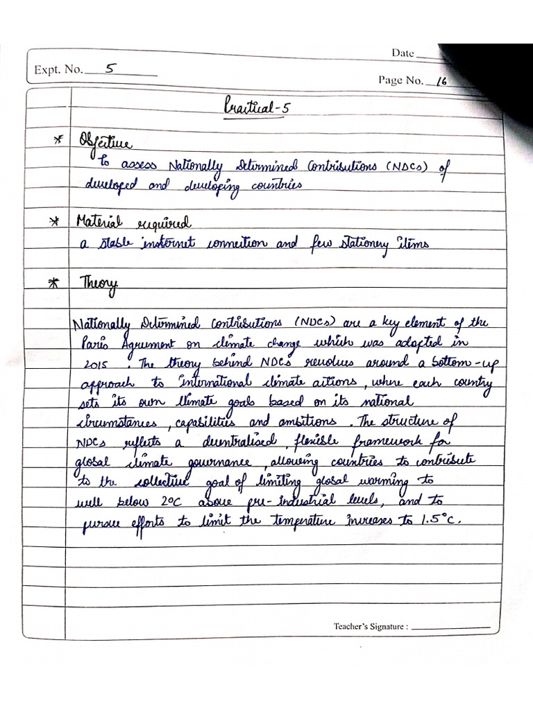 Evs Practical 5 | PDF