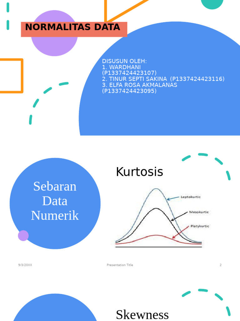 UJI NORMALITAS PPT | PDF