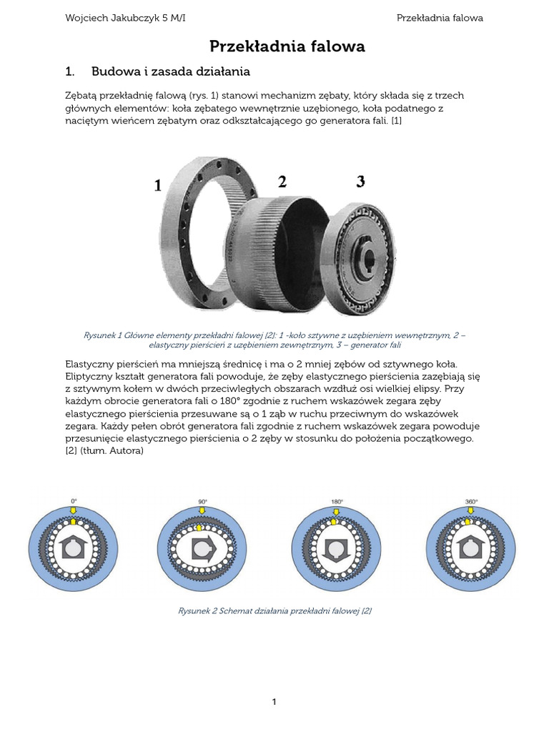 Przekładnia Falowa | PDF