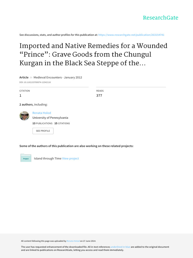 chingul kurgan burial | PDF