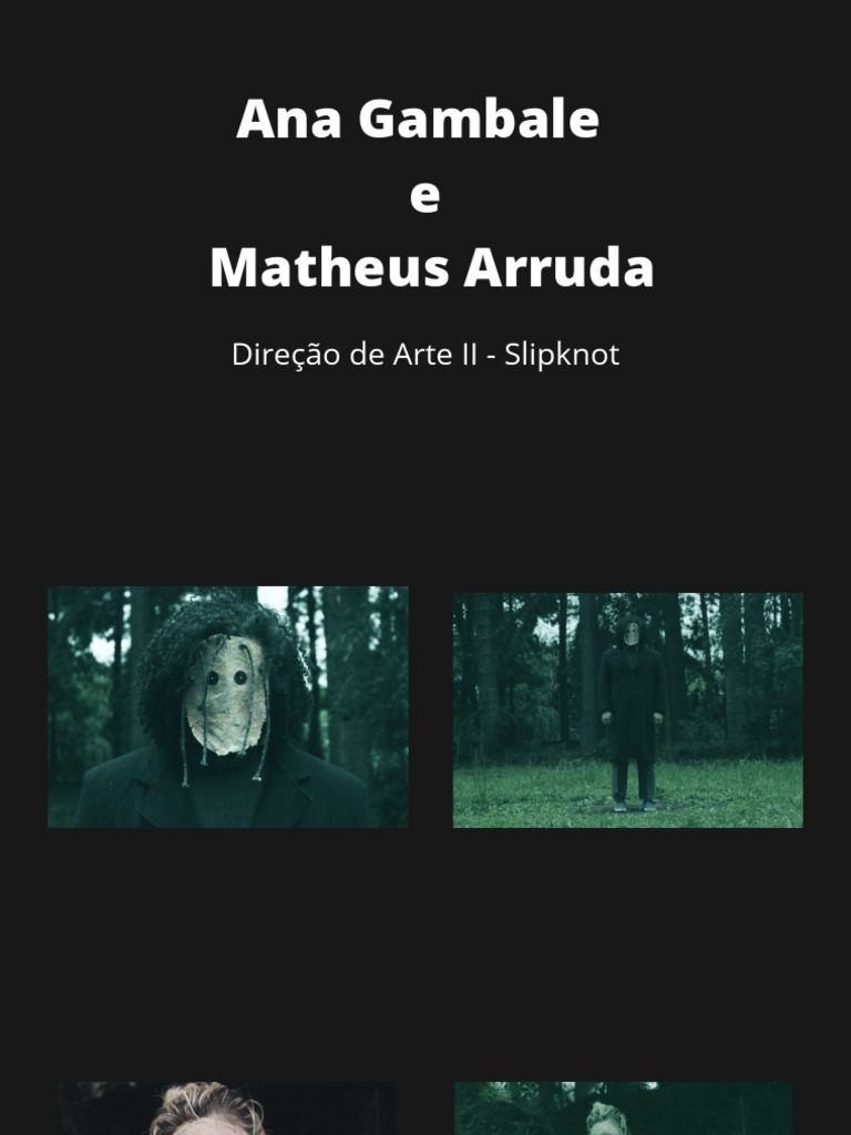 Ana Gambale e Matheus Arruda | PDF