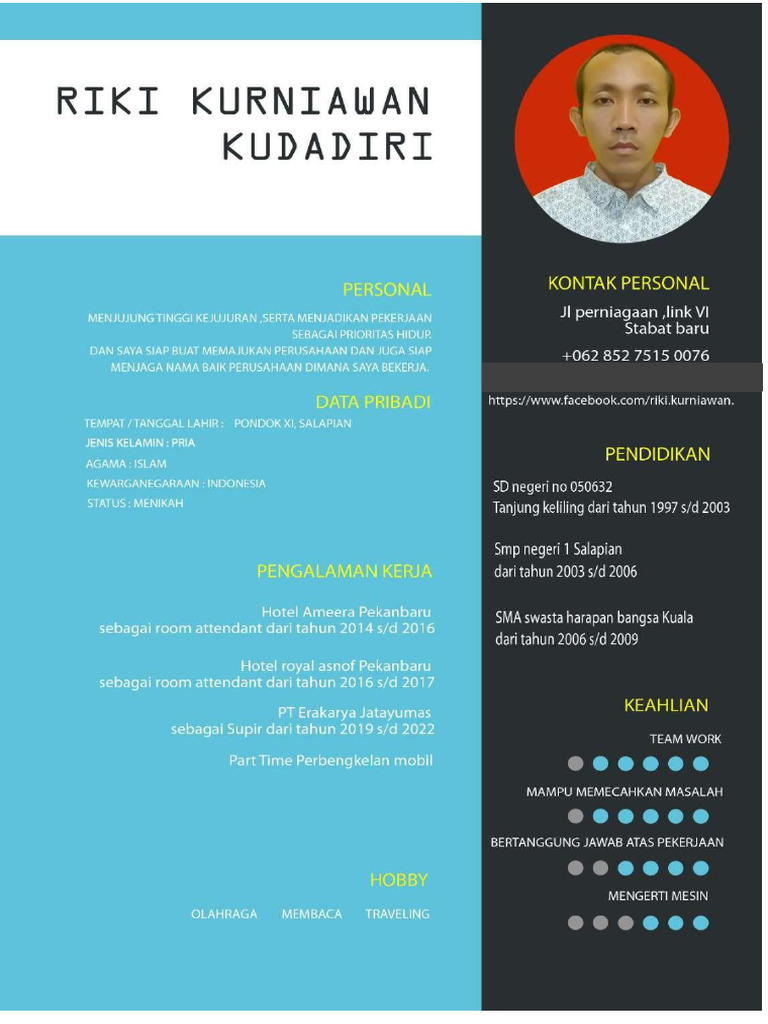 Surat Lamaran Kerja Pdf