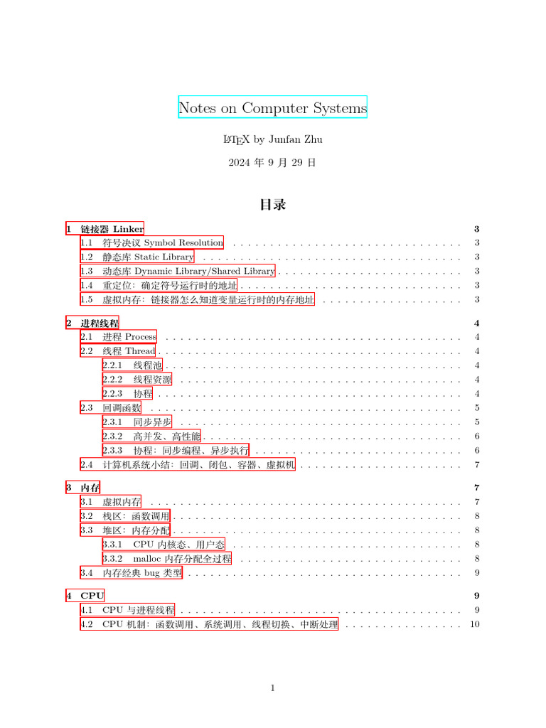 Notes On Computer Systems - Chinese | PDF | Callback (Computer ... Notes On Computer Systems - Chinese | PDF | Callback (Computer ...