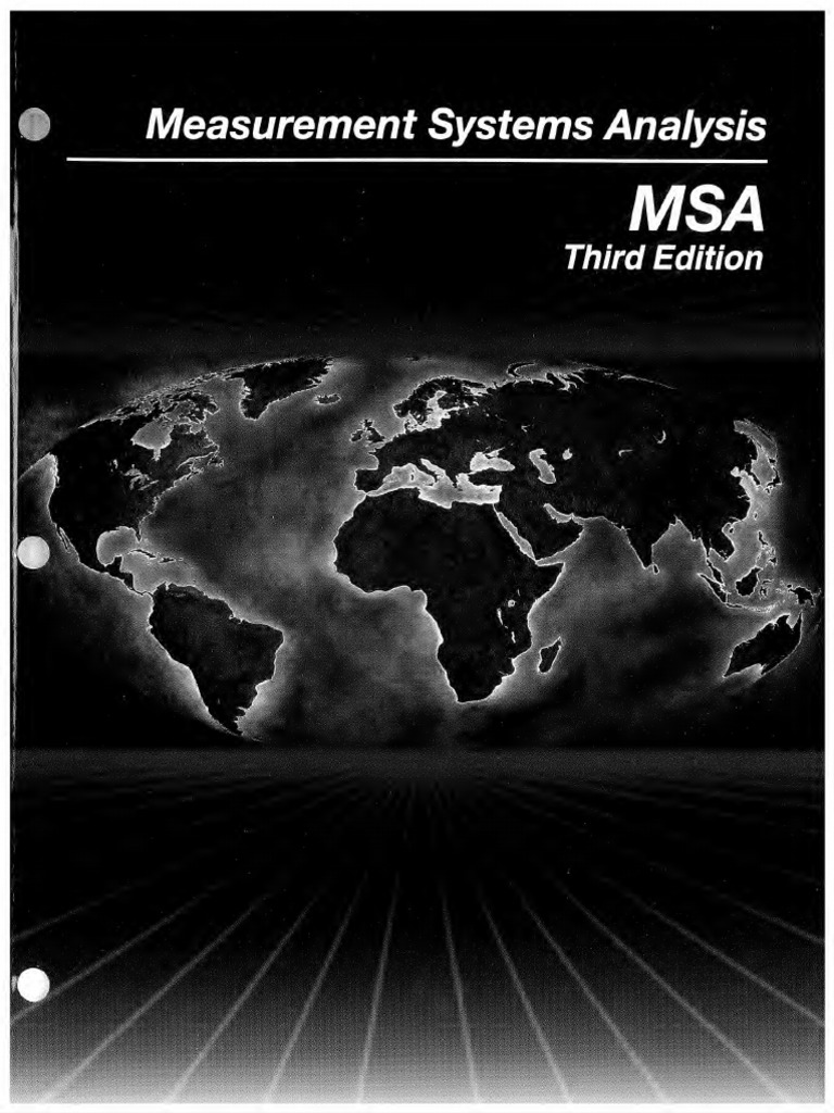 MSA Third Edition | PDF | Analysis Of Variance | Variance