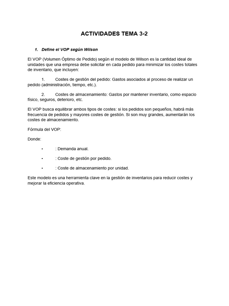 Actividades Tema 3-2 | PDF