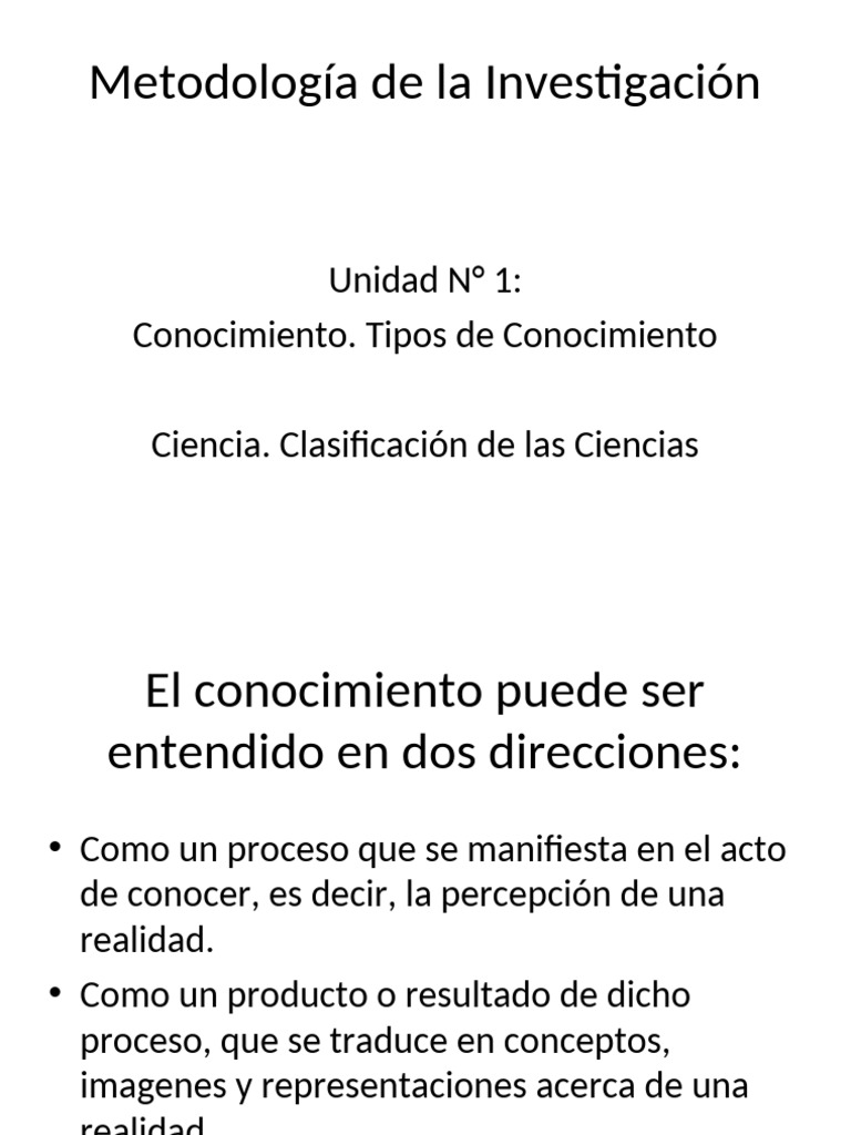 AA 01 Metodologia Unidad 1 | PDF | Axioma | Conocimiento