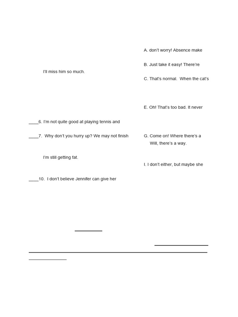 Practice Idioms and Reading Comprehension | PDF | Substance Abuse ...