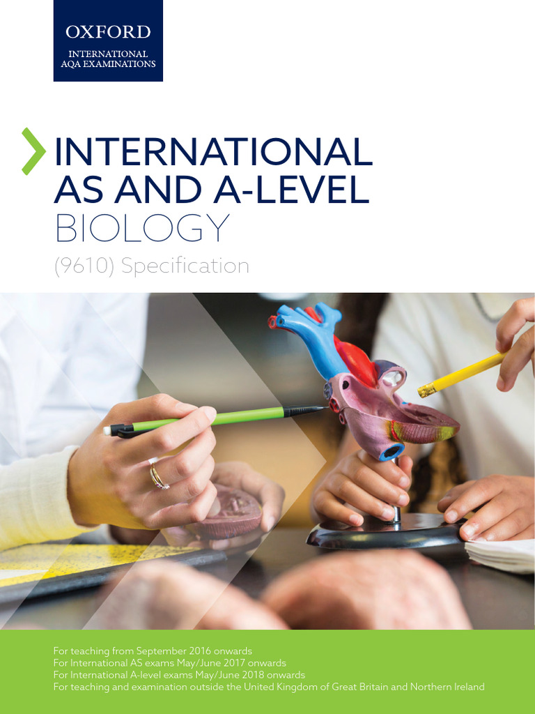 International AQA Biology Specification | PDF | Dna | Cell Membrane