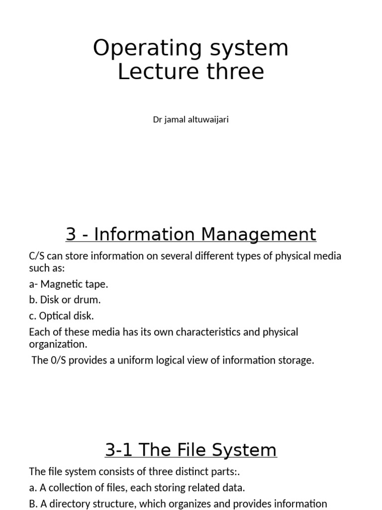 3 | PDF | Computer File | Disk Storage