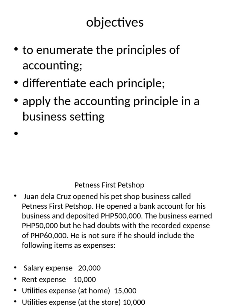 6 Accounting Principles | PDF | Financial Accounting | Economies