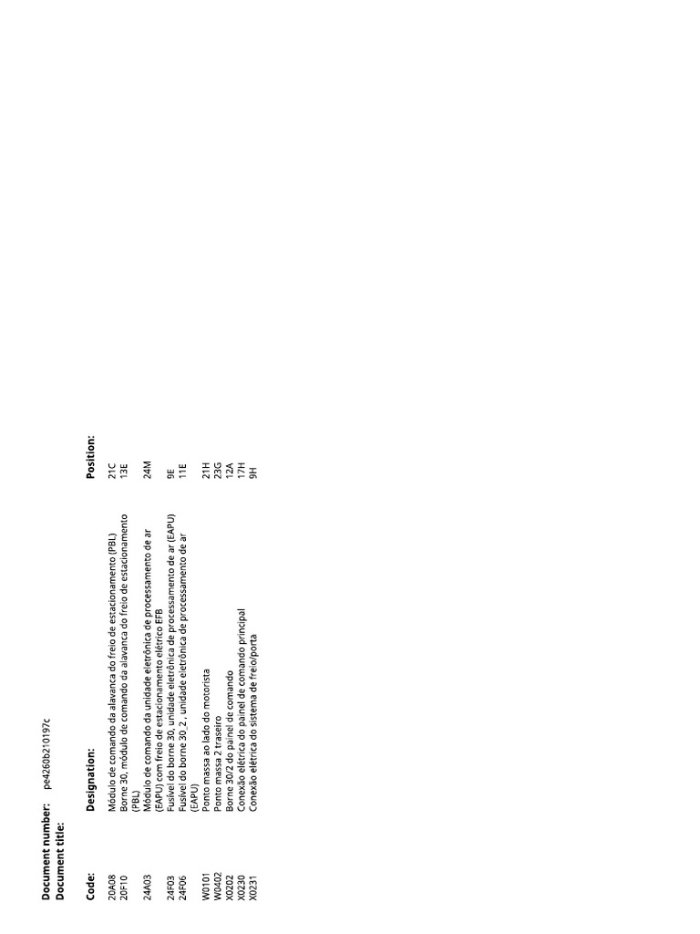 Esquema de Conexões Elétricas Da Unidade Eletrônica de Processamento de ...