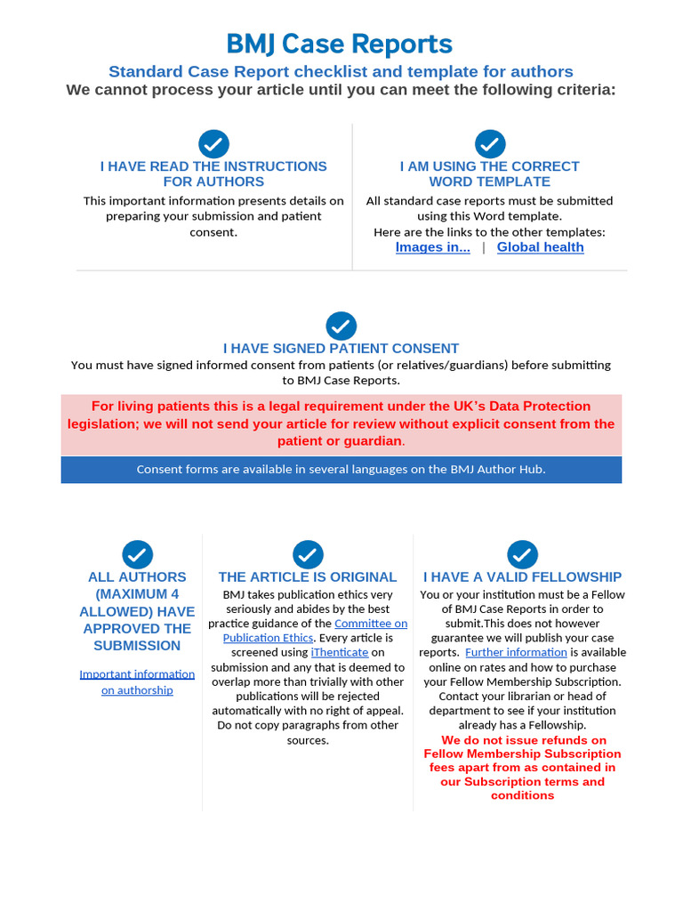 BMJ Case Reports Standard Template 1 | PDF | Cornea | Human Eye