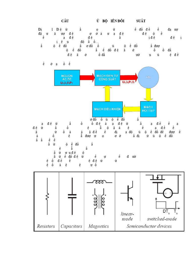 Cau Truc Dien Tu Cong Suat | PDF