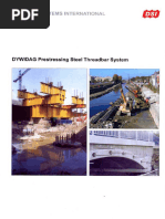 DYWIDAG GEWI Plus Threadbar Data Sheet | PDF | Screw | Building Materials
