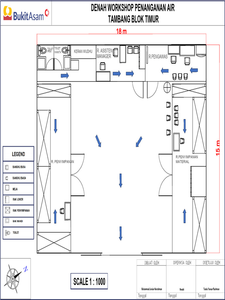 Denah Workshop Rev.2 | PDF