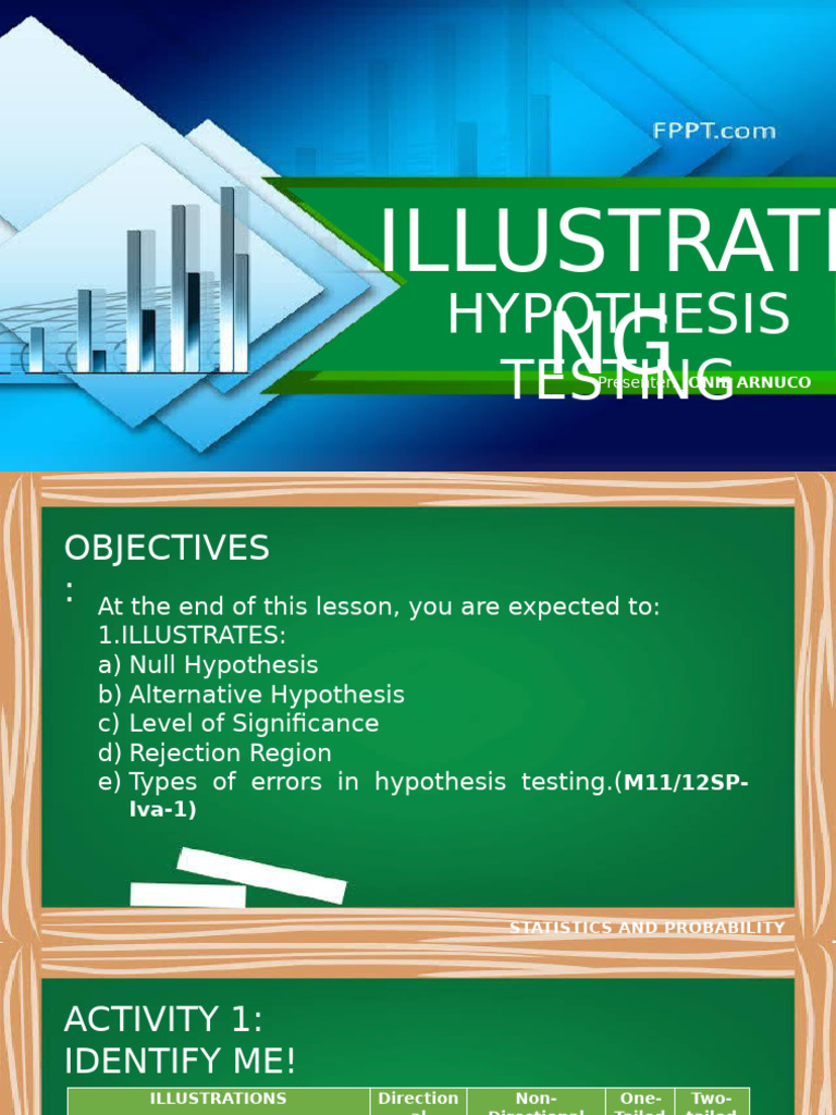 HYPOTHESIS TESTING | PDF | Statistics | Hypothesis