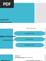 Types of Accounts Notes | PDF