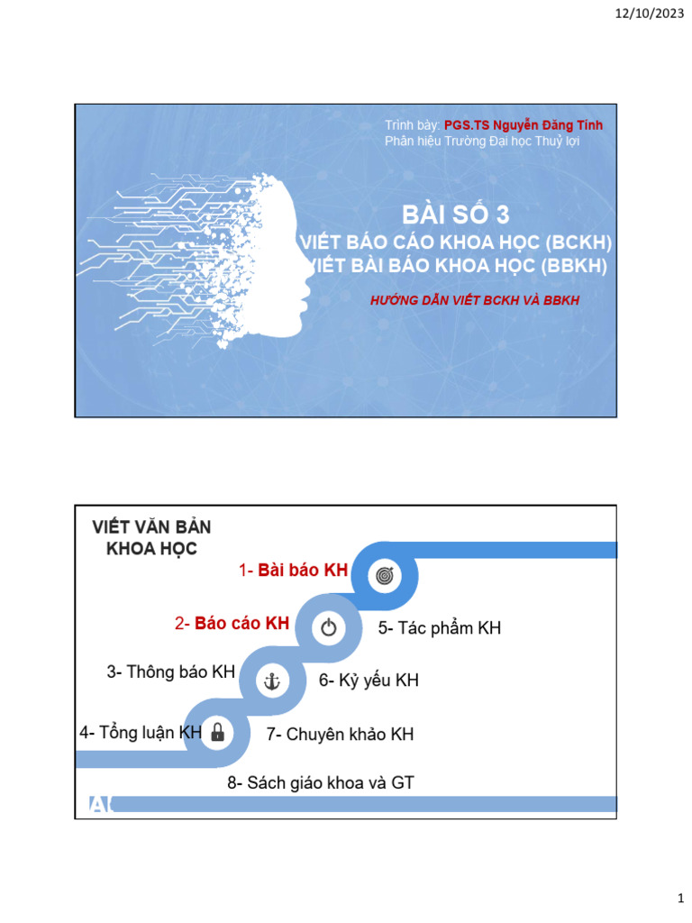 05-Bao Cao KH & Bai Bao | PDF