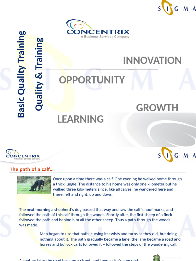 Basic_Quality_Training | PDF | Scatter Plot | Standard Deviation